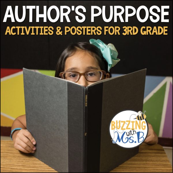 Using clues to identify the author's purpose - Buzzing with Ms. B