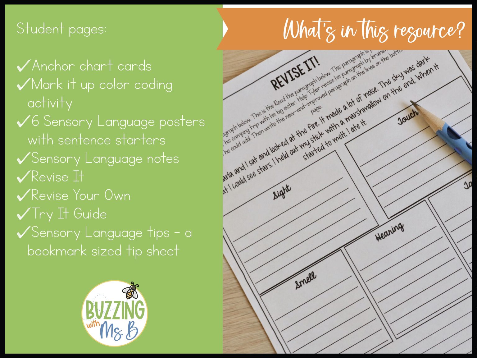 Show Don't Tell Emotions Narrative Writing Mini-lessons Unit - Buzzing ...