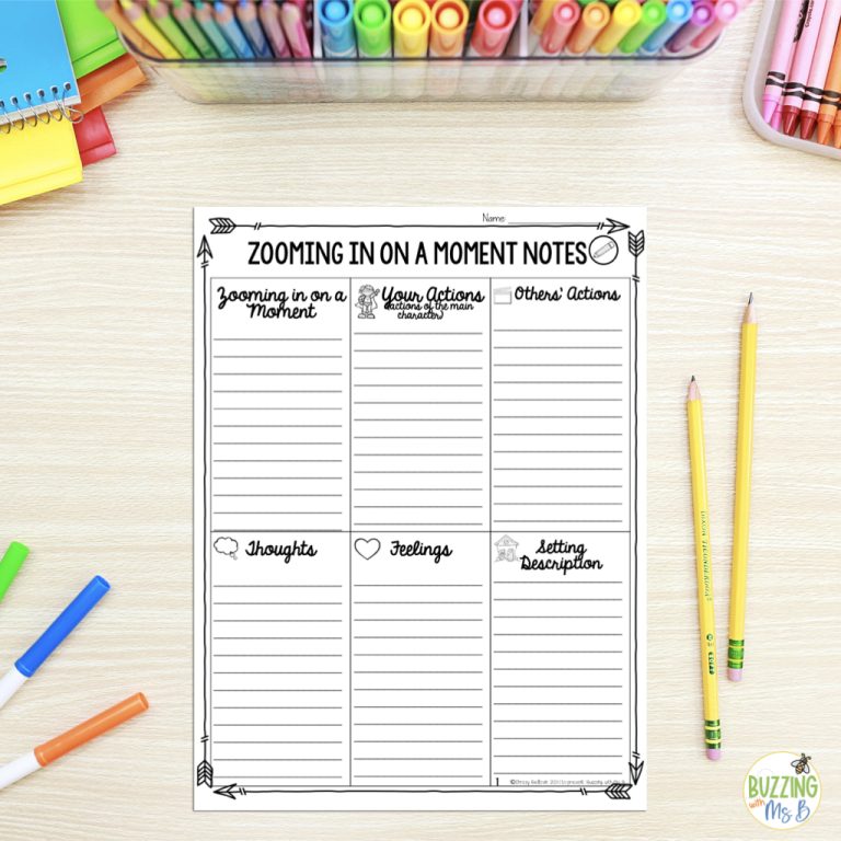 Narrative Techniques: Teaching Small Moment Writing - Buzzing with Ms. B