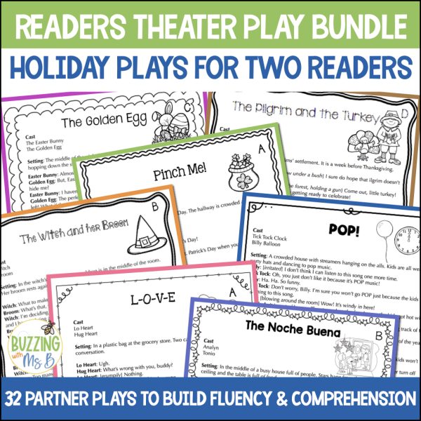 Reader's Theater Ideas That Are Both Purposeful and Fun! - Buzzing with ...